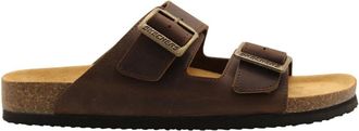 Skechers Homme, Sport, Brun, Taille: 42 EU Slipper