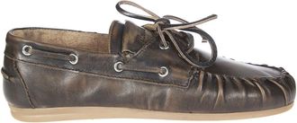 Alohas Alohas, Femme, Chaussures, Brun, Taille: 40 EU Rowan Mocassins en cuir bross&eacute;