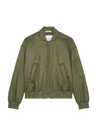 Marc O'Polo Blouson, padded, knitted hem and cuffs, welt pockets, sleeve pocket