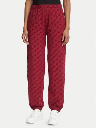 HUGO BOSS Jogginghose Flokky 50566682 Dunkelrot Regular Fit