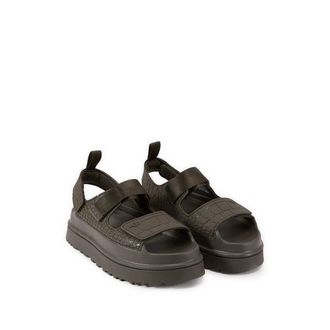 UGG Sandales compens&eacute;es GoldenGlow &agrave; scratch