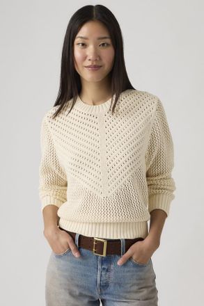 Levi's Gaelle H&auml;kelpullover - Damen - Beige / Beige