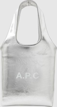 A.P.C. Tote Bag Ninon Small Argent