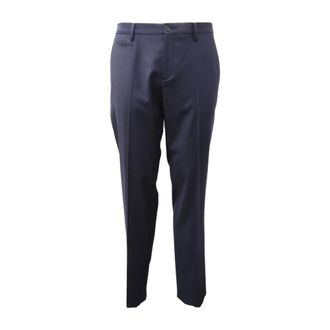 Patrizia Pepe Wollmischung Slim Fit Hose - - Trousers - Herren - Blau - XL