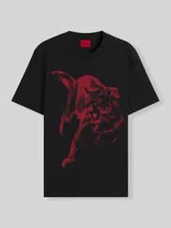 HUGO BOSS Regular Fit T-Shirt aus reiner Baumwolle Modell Daffilo