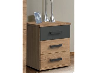 M&ouml;belando Nachtkommode Nachttisch Bettkommode Nachttischschrank Nako Kommode Cheston I