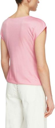 Comma Wasserfallshirt Sommershirt aus weich flie&szlig;ender Viskose