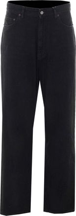 Maison Margiela Straight Leg Jeans - Schwarz