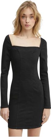Guess Damen, Kleider, Schwarzk, MGr&ouml;&szlig;e