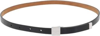 Louis Vuitton unisex, Pre-owned, Noir, Taille: ONE Size Ceinture en cuir Vintage Pre-owned