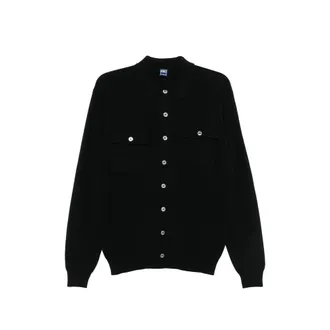 Fedeli Button-up Chest-pocket Cardigan