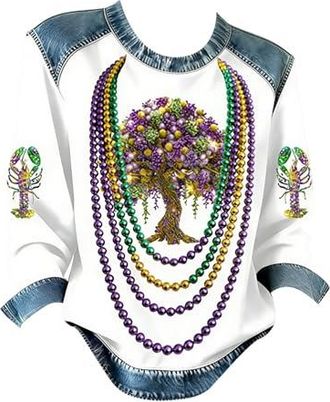 Generic Sweat &agrave; capuche en coton imprim&eacute; &eacute;crevisses l&eacute;opard homard pour femme, blanc, 3XL