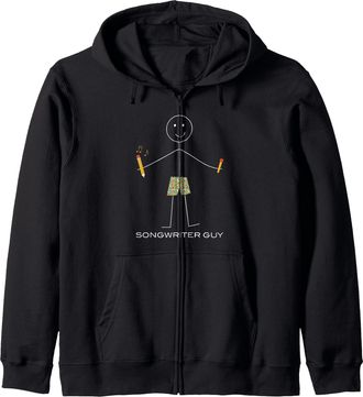 Whyitsme Design Lustiges Mens Songwriting, Jungenmusikgeschenk Kapuzenjacke