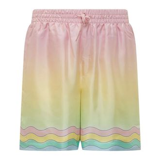 Casablanca Homme, Maillots de bain, Multicolore, Taille: XL For the Love Shorts