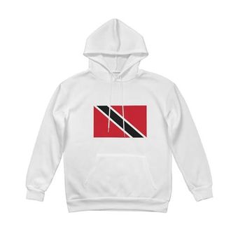 Generic Sweat &Agrave; Capuche Trinit&eacute;-et-Tobago Drapeau pour Femme Adultes Et Adolescents Doublure Polaire Sweatshirt pour Patriotes Hoodie Femmes Femmes Pull &Agrave; Cap