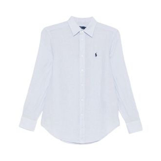Polo Ralph Lauren Femme, Blouses et Chemises, Bleu, Taille: 36 FR Oxford Shirt