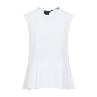 Max Mara Femme, Tops, Blanc, Taille: 34 FR Top sans manches