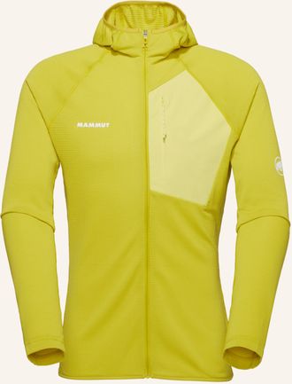 Mammut Mammut Midlayer Aenergy Light Hooded gelb