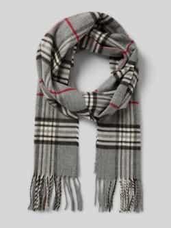 Christian Berg Schal mit Ausfransungen