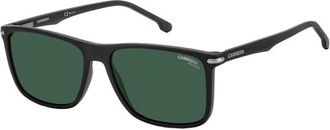 Carrera Lunettes de Soleil 298/S MATTE BLACK/GREY GREEN SHADED 57/16/145 homme