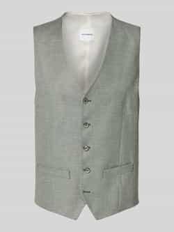 Roy Robson Weste aus Schurwolle-Mix mit Leinen-Anteil