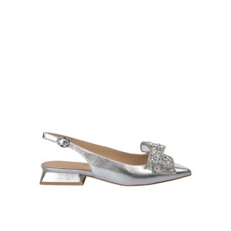 Alma En Pena Flacher Schuh mit Schleife - - Shoes - Damen - Grau - 39 EU