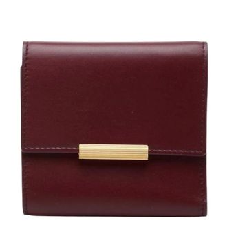 Bottega Veneta Portefeuille Pre-owned (tri-fold) - Femme - Pre-owned - Rouge - Taille: ONE Size