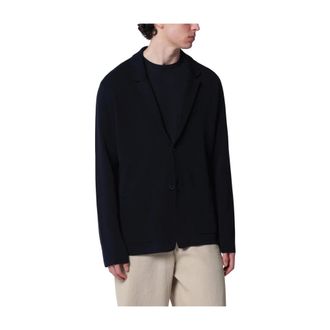 Roberto Collina Giacca Rever - - Jackets - Herren - Blau - 2XL
