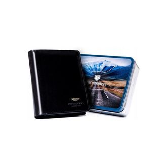 Peterson Portfel Skórzany Ptn 22309-vt Czarny