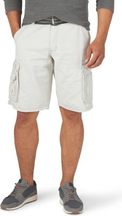 Lee Wyoming Herren-Cargo-Shorts mit Gürtel, Grau (Cadet Gray), 56