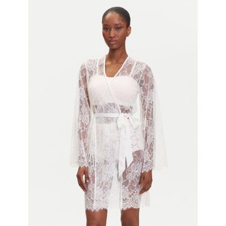 Hunkem&ouml;ller Bademantel Magdalena 302070 Wei&szlig;