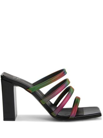 Giuseppe Zanotti Shangay Mules 85mm - Mehrfarbig