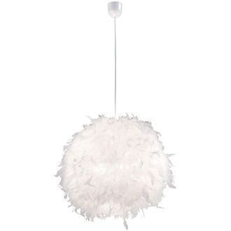 ETC Shop Smart Home RGB LED H&auml;nge Leuchte Alexa Decken Strahler Pendel dimmbar Feder Kugel Lampe wei&szlig; Wifi App