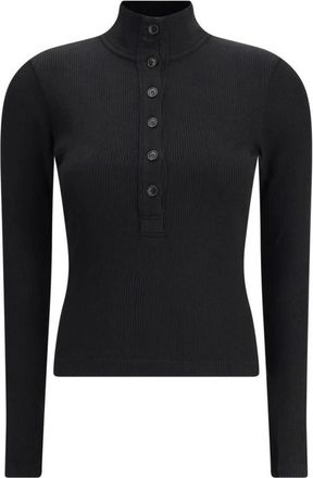 Citizens Of Humanity Femme, Pulls, Noir, Taille: 42 FR Polo Chemises