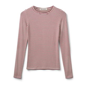 Sofie Schnoor Paxsw Langarmshirt - - Tops - Damen - Rot - XS
