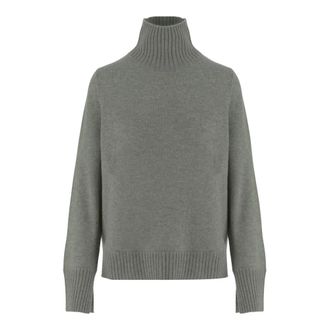 Allude Kaschmir-Rollkragenpullover - - Knitwear - Damen - Gr&uuml;n - XS