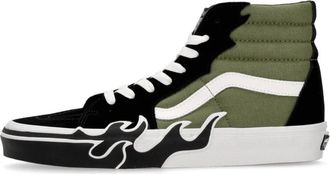 Vans Homme, Chaussures, Multicolore, Taille: 46 EU Sk8-Hi Flame Chaussures Montantes