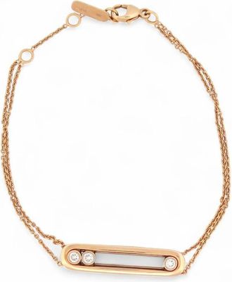 Messika Armband - MESSIKA MOVE CLASSIC ARMBAND 03996-YG 18K ROSEGOLD - Gr. ONESIZE - in Gold - f&uuml;r Damen