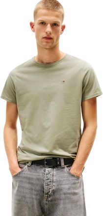 Tommy Jeans Herren TJM Xslim Jersey Tee Dm0Dm04411 S/S T-Shirt, Green (Utility Sage), XL
