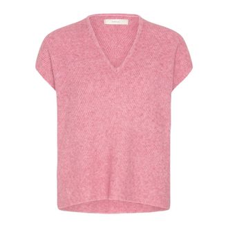Inwear V-Ausschnitt Strickware - - Knitwear - Damen - Rosa - S