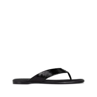 Courr&egrave;ges Vinyl Slides - - Shoes - Damen - Schwarzk - 37 EU