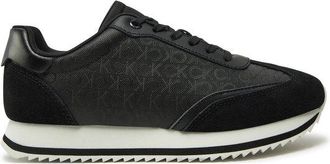 Calvin Klein Sneakers Runner Lace Up - Mono Mix HW0HW02294 Schwarz