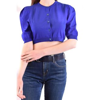 Moschino Strickjacke - - Knitwear - Damen - Blau - L