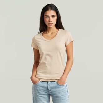 G-Star Slim V T-Shirt - Pink - Damen