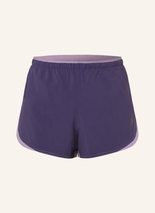 New Balance 2-In-1-Laufshorts lila