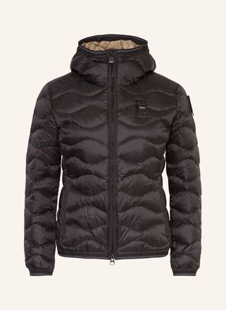 Blauer Daunenjacke Camelia schwarz