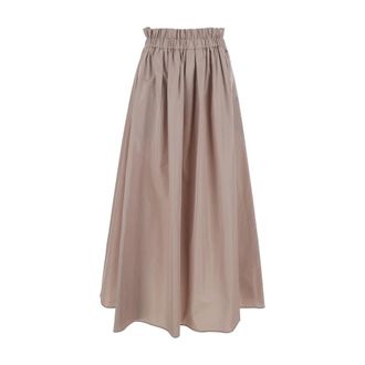 Herno Femme, Jupes, Beige, Taille: 40 FR Jupe New Techno Taffeta