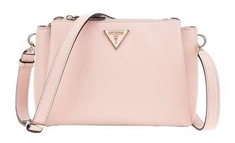 Guess Noelle Tri Compartment Crossbody Bag Light Rose