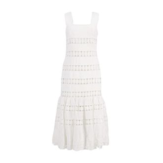 Zimmermann Elegantes Midi-Kleid mit Spitze - - Dresses - Damen - Beige - L