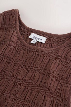 Next Midikleid Gesmoktes Midi-Sommerkleid (1-tlg)